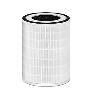 MORENTO Kilo Air Purifier Replacement Filter, 3-in-1 Ture HEPA Filter, Efficiency Activated Carbon Kilo Air Purifier (1 Pack)
