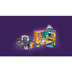 Lego Friends Leo's Room 41754, Baking Themed Bedroom Playset, Collectible Toy for Girls and Boys with Olly Mini-Doll, Accessories & Pet