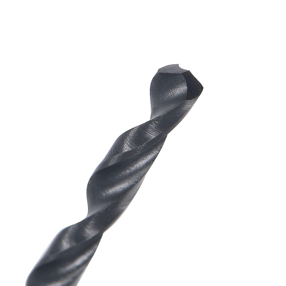 uxcell High Speed Steel Lengthen Straight Shank Twist Drill Bit Fully Ground Black Oxide 3mm Drill Diameter 100mm Total Length 55mm Drill Bit Length 6 Pcs