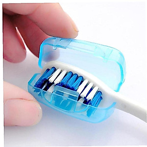 Pinicecore Toothbrush Case Covers Travel Hiking Camping Brush Cap Great for Home and Outdoor 5pcs/Set Random