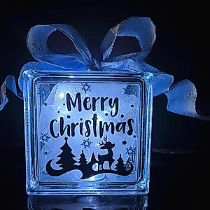 JAJADO Self Adhesive Silk Screen Stencils Let it Snow Merry Christmas Stencils Christmas Decor Sign Snowflakes Stencils for Wood, Tote Bag, Porch, Christmas Card, T-Shirt, Mug, Window, Towel