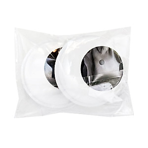 Xiasen Wiggle Eyes for Crafts 3 15 Inches Self Adhesive Giant Large Self Stick Google Eyes 4 Pack for Crafts Decoration Accessories white black