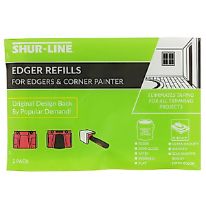 Shur-Line 2001046 Replacement Pad Bundle for Corner Painter and Edger 3.75 x 4.75 Inches (8 Pads Included)
