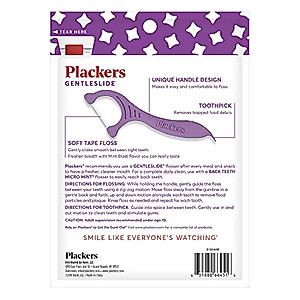 Plackers Gentleslide Flosser, 90 Count
