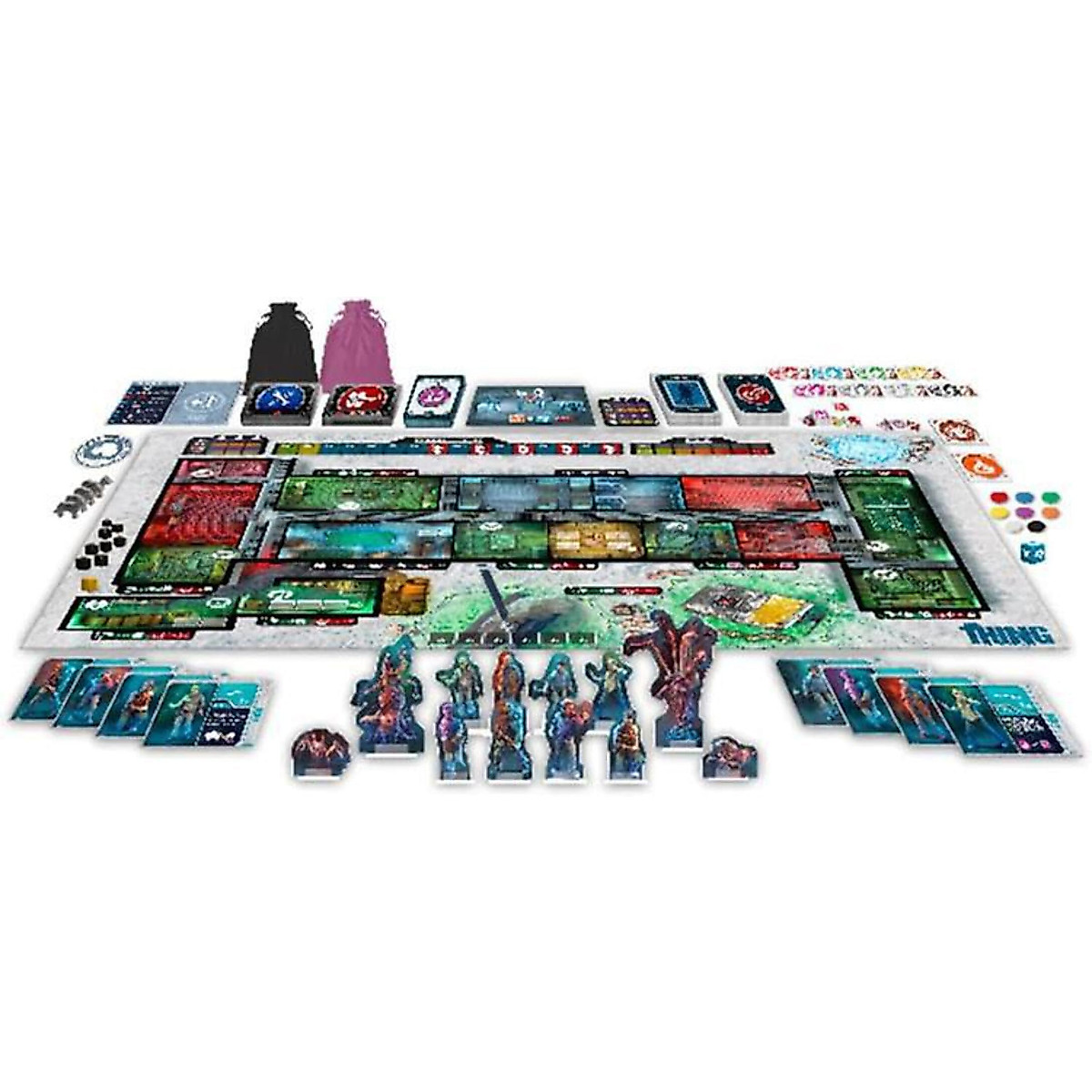 The Thing: The Boardgame – Board Game by Ares Games 1-8 Players – 60-90 Minutes of Gameplay – Games for Game Night – Teens and Adults Ages 14+ - English Version