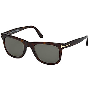 Tom Ford Leo 336 Wayfarer Leo Havana Polarized