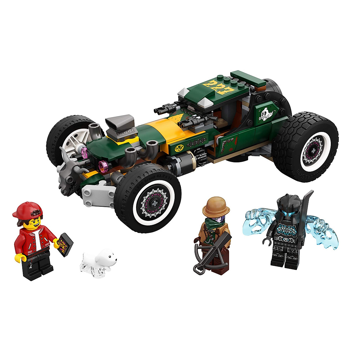 LEGO Hidden Side Supernatural Race Car 70434, Popular Augmented Reality (AR) Ghost Toy, App-Driven Ghost-Hunting Kit, Includes Jack, Vaughn and Shadow-Walker Minifigures (244 Pieces)