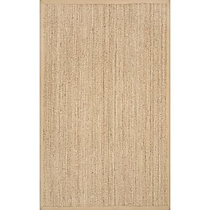 nuLOOM Elijah Farmhouse Seagrass Accent Rug, 2' x 3', Beige