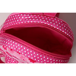 Baby Whitney Pink Daisy Patchwork Plush Velour Doll Carrier Toy Backpack (Small - Recommended up to 13" Doll)