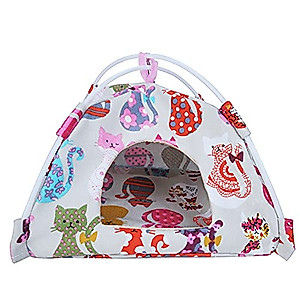 AIRUIFENG Winter Warm Bird Nest Tent Hanging Hammock Toy for Parakeet Cockatiel Cockatoo Conure Lovebird African Grey Amazon Macaw Eclectus Medium Large Parrot Cage Perch Stand (L)