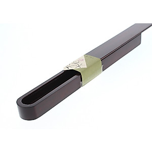 Ishida Wooden Lacquer Chopsticks Case, 9.8 inches (25 cm), Daruma