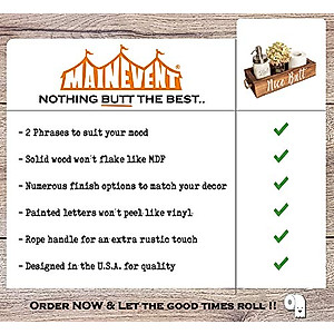 Nice Butt Bathroom Decor Box, One Box with Print on 2 Sides Farmhouse Bathroom Decor Nice Butt Bathroom Box Toilet Box, Hello Sweet Cheeks Bathroom Box Rustic Decor, Toilet Organizer Farmhouse Decor