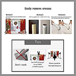 LTLYH Red Christmas Backdrop 8x6ft Winter Snow Window Christmas Photo Decorations Backdrop Christmas Party Banner Photoshoot Backdrops Xmas Photo Booth Props Background