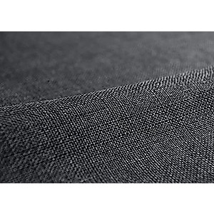 MYLSMPLE Bench Cushion Chair Pad Outdoor Bench/Swing Cushion Slip Cover Water Resisitant UV Protection Indoor Patio Furniture Cushion Cover with Zipper Replacement Cover (36"X18"X2", Dark Grey)