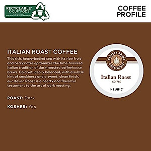 Barista Prima Coffeehouse Italian Roast, Keurig Single Serve K-Cup Pods, Dark Roast Coffee, 48 Count (Pack of 1)