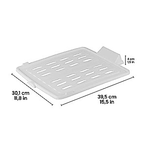 DecoBella T-Shirt Organizer for Closets, Drawers, 10 Pack Durable Stackable Shirt Folder, Anti Wrinkle Clothes Organizer, File Organizer, 10 Pcs Laundry Folding Board (WHITE)