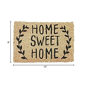 N&M Products Children's Sized Door Mat for Play House - Kids Size Floor Mat (Home Sweet Home)