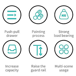 Libcflcc Under Sink Organizer, Kitchen Shelf 2-Tier Sliding Kitchen Shelf Organizer Metal Construction Storage Rack for Kitchen Bathroom Metal Sliding Organizer White