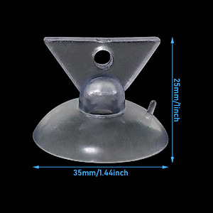 JianLing 4PCS Light Bulb Changer Suction Cup Light Bulb Replacing Suction Cup for Light Bulb Removal Light Bulb Changer Strong Grip Rubber Air Suction Cup, Transparent