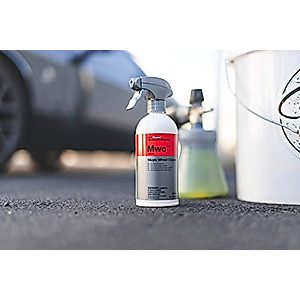 Koch-Chemie - Magic Wheel Cleaner - Powerful Rim and Rim Well Cleaner; Acid Free, Dissolves Iron Particles Using Visible Red Discoloration, Excellent Adhesion and Viscosity (500 milliliters)
