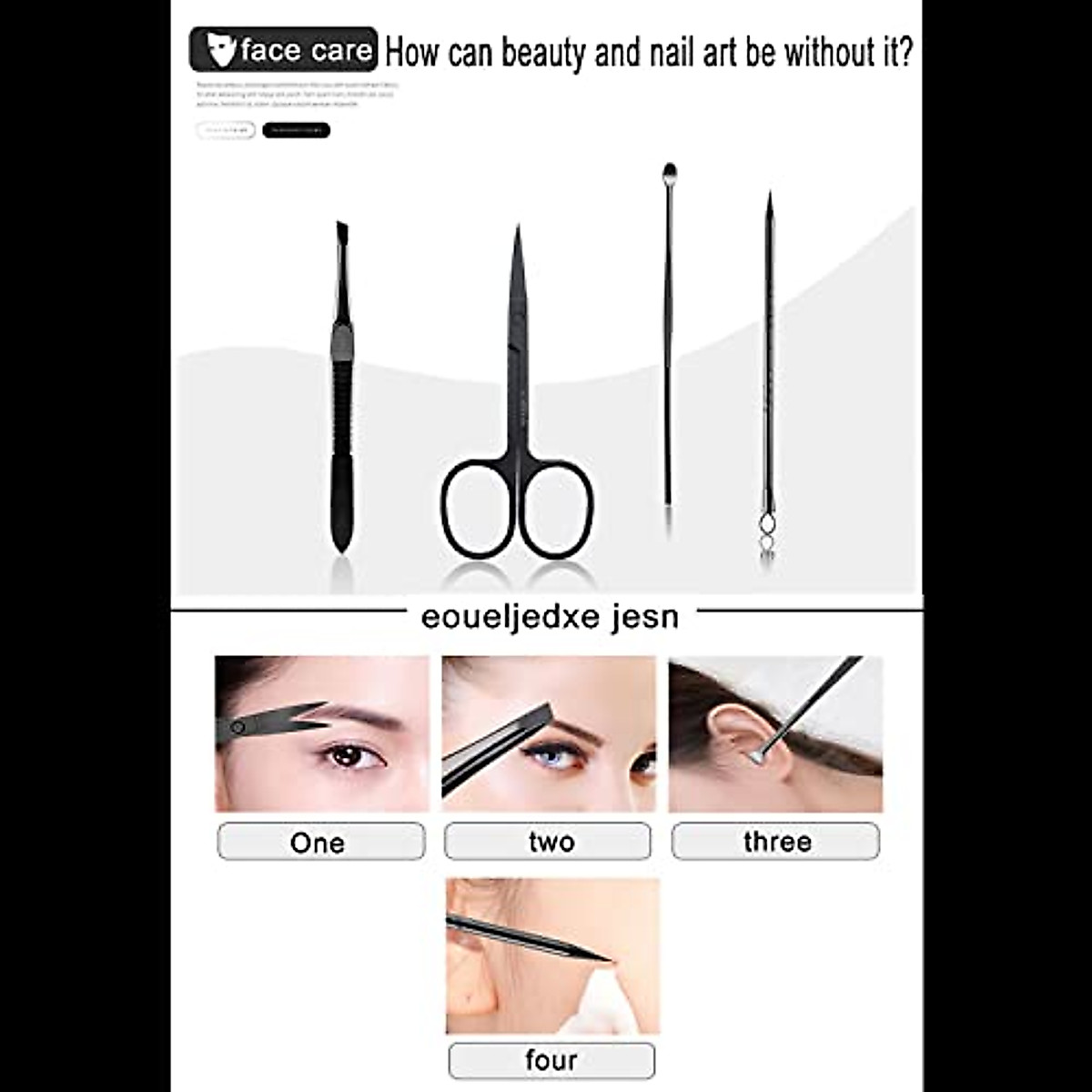 Nail Clippers Sets，20 in 1 High Precisio Stainless Steel Nail Cutter pedicure kit， nail clippers for men ，manicure set，fingernail clipper， and Beauty Tool Portable Set (Set of 7 pieces)