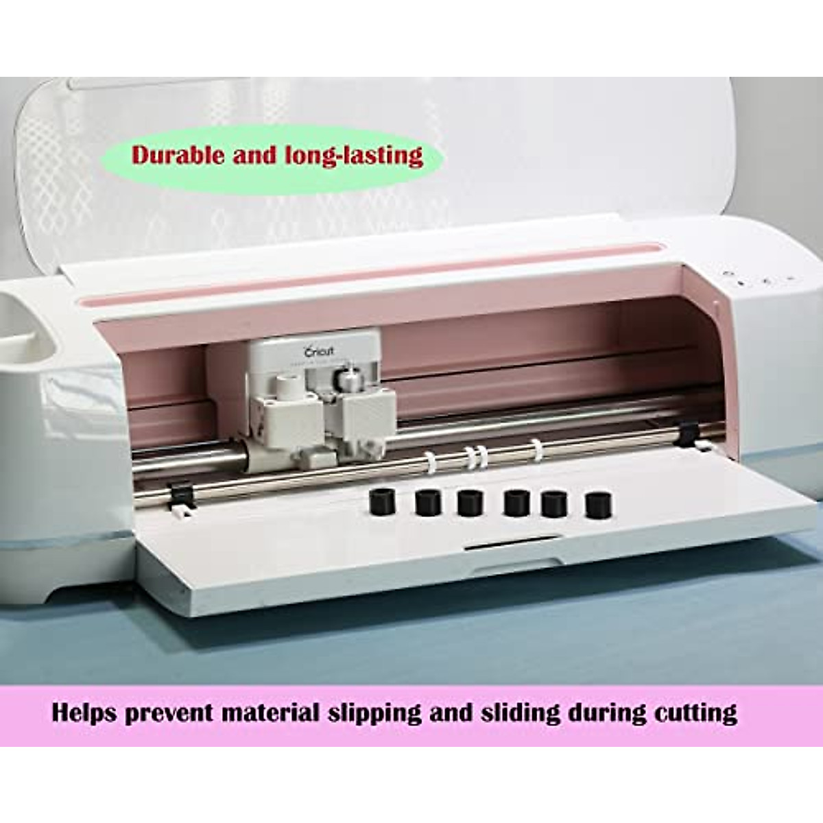 Rubber Roller Replacement Compatible with Cricut Maker 3 Maker and Explore Air 2 1 Serie [12Packs]