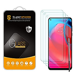 (3 Pack) Supershieldz Designed for Motorola Moto G Stylus 5G [Not Fit for 2022 Model] Tempered Glass Screen Protector, Anti Scratch, Bubble Free