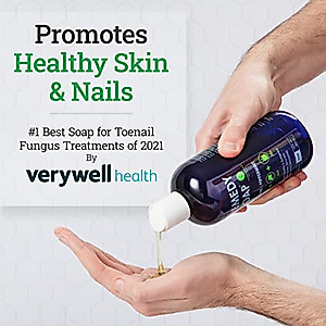 Truremedy Naturals Remedy Soap Tea Tree Oil Antibacterial Body Soap - Antifungal Body Wash | Helps Body Odor, Athlete's Foot, Jock Itch, Ringworm, Yeast Infections, & Skin Irritations (1 pk, 12 oz)