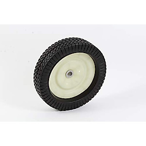 Agri-Fab 44985 Lawn Tractor Lawn Sweeper Attachment Wheel Assembly Genuine Original Equipment Manufacturer (OEM) Part White
