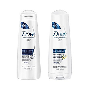 Dove Intense Repair Shampoo & Conditioner Set, 12 Fl. Oz. Each