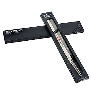 Global G-10 12-1/2-Inch Flexible Slicing Knife, 12.5", Stainless Steel