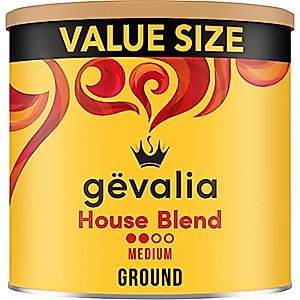 Gevalia House Blend Ground Coffee (30.8 oz Canister)