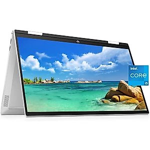 HP Newest x360 Touchscreen 15.6 FHD Business Laptop, Intel Core i5-1235U (Beat i7-1165G7), 24GB RAM, 512GB PCIe SSD, Backlit Keyboard, Iris Xe Graphics, Webcam, Wi-Fi, Win11, GM Accessories