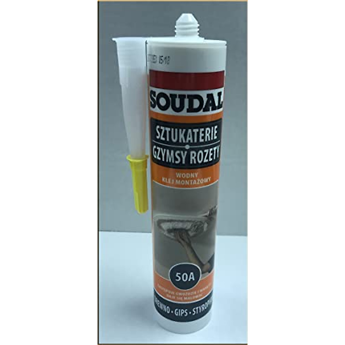 Soudal 50A - Single Tube - Universal Adhesive for Styrofoam Ceiling Tiles