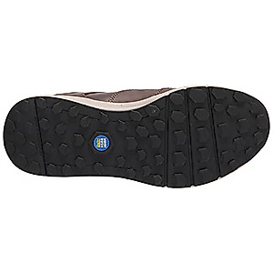 Nunn Bush Men's Excursion Waterproof Moccasin Toe Slip-On with KORE Comfort Technology Loafer, Brown Crazy Horse, 9