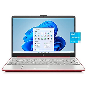 HP Pavilion Laptop, 15.6" HD Display, Intel Pentium Quad-Core Processor, 32GB DDR4 RAM, 1TB SSD, Online Conferencing, Webcam, HDMI, Bluetooth, WiFi, Windows 11