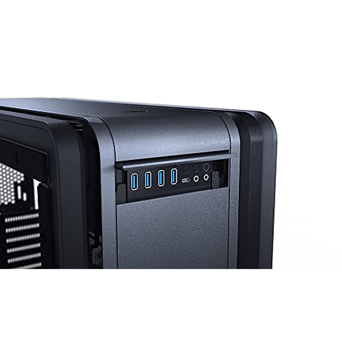 Phanteks Enthoo 719 (PH-ES719LTG_DAG01) High Performance Full Tower Case – Tempered Glass, Aluminum Panels, dual System/PSU Support, MASSIVE Storage, Fan Hub, Digital-RGB Lighting, Anthracite Grey