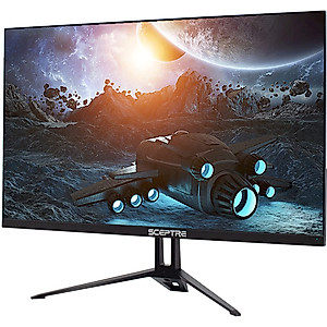 Sceptre IPS 24" 1920 x 1080p Gaming Monitor up to 165Hz DisplayPort HDMI AMD FreeSync Premium 98% sRGB Build-in Speakers, Black 2021 (E248B-FPT168S)