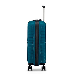 American Tourister Airconic Hardside Expandable Luggage with Spinners, Deep Ocean, 2PC SET (Carry-on/Medium)