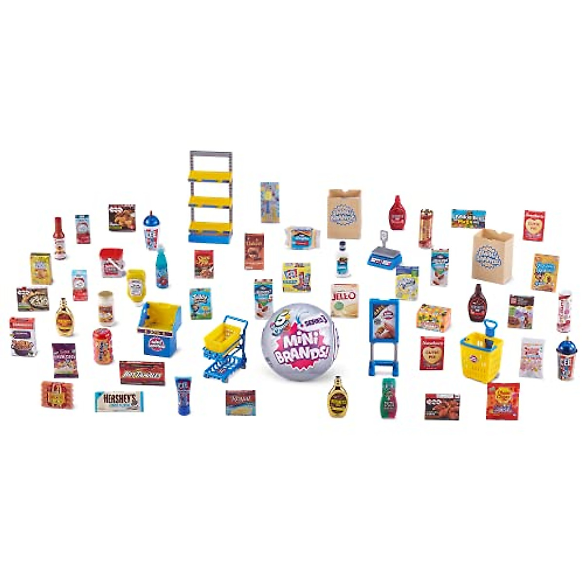 5 Surprise Mini Brands Series 3 - Mystery Brand Collectibles Made by Zuru - 2 Pack, Multicolor