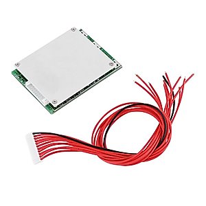 36V BMS Protection Board, 35A 10S Li-ion Battery BMS Protection Board PCB for Ternary Cobalt Cells with Balancing, Manganese Acid Batteries and Cobalt Acid Batteries
