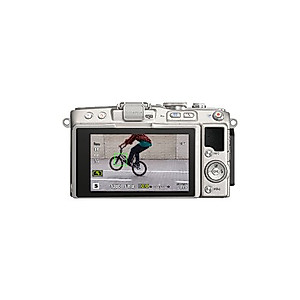 Olympus E-PL5 Interchangeable Lens Digital Camera Double Zoom Kit (Silver) E-PL5 DZKIT - Internatinoal Version (No Warranty)