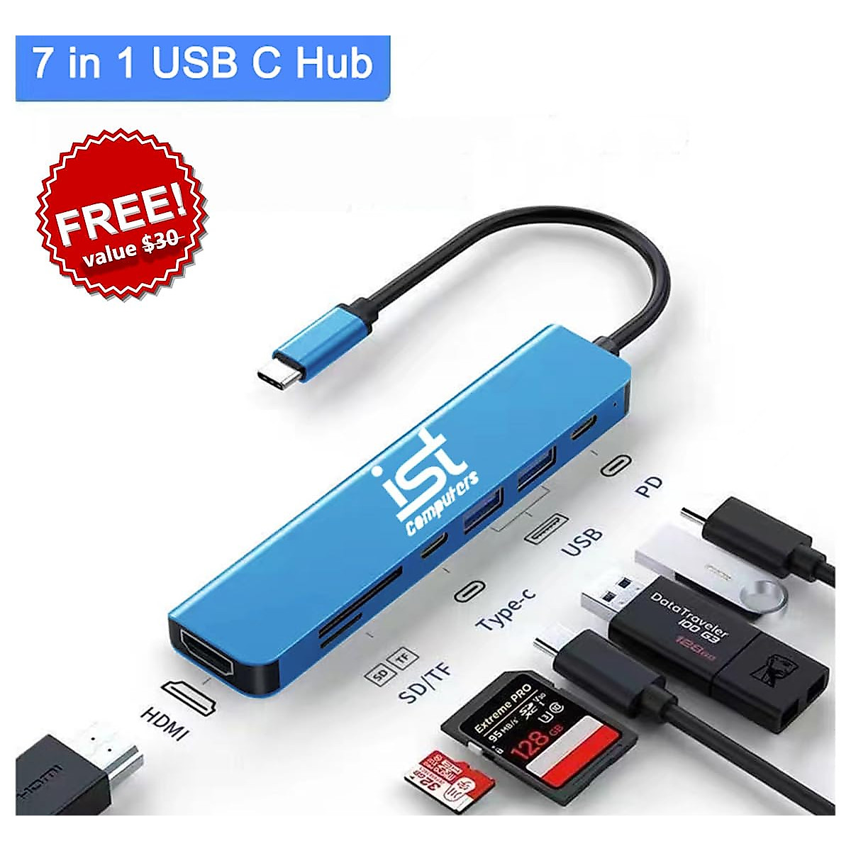 Lenovo Flex 3 11.6" HD (1366 x 768) 2-in-1 Chromebook Laptop, Mediatek MT8183 up to 1.6 GHz, 4GB DDR4, 32GB eMMC, Webcam, Bluetooth, Chrome OS, EAT 64GB SD Card, Arctic Grey