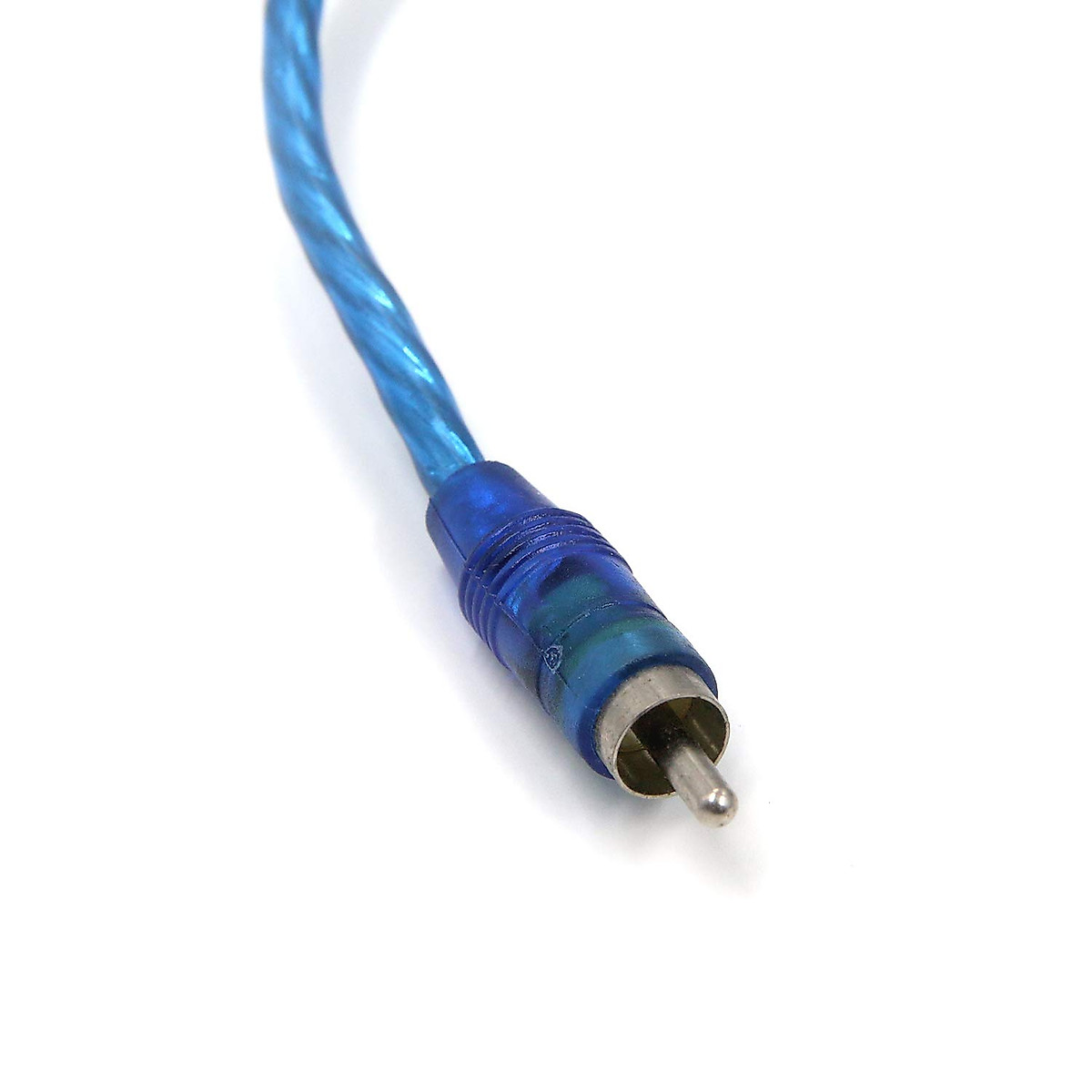 Antrader 10-Pack 1 Male to 2 Female Plugs RCA Y Splitter Cable Car Audio Converter Cord Adapter Wire