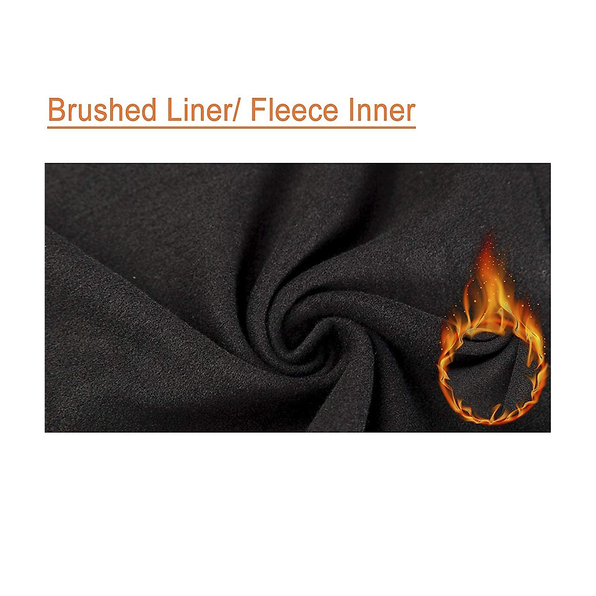 TELALEO Boys' Girls' Long Sleeve Compression Shirts Thermal Fleece Lined Kids Athletic Sports Tops Leggings Baselayer Set L