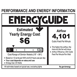 MINKA-AIRE F465L-WH Concept IV 54" Ceiling Fan with LED Lights, White