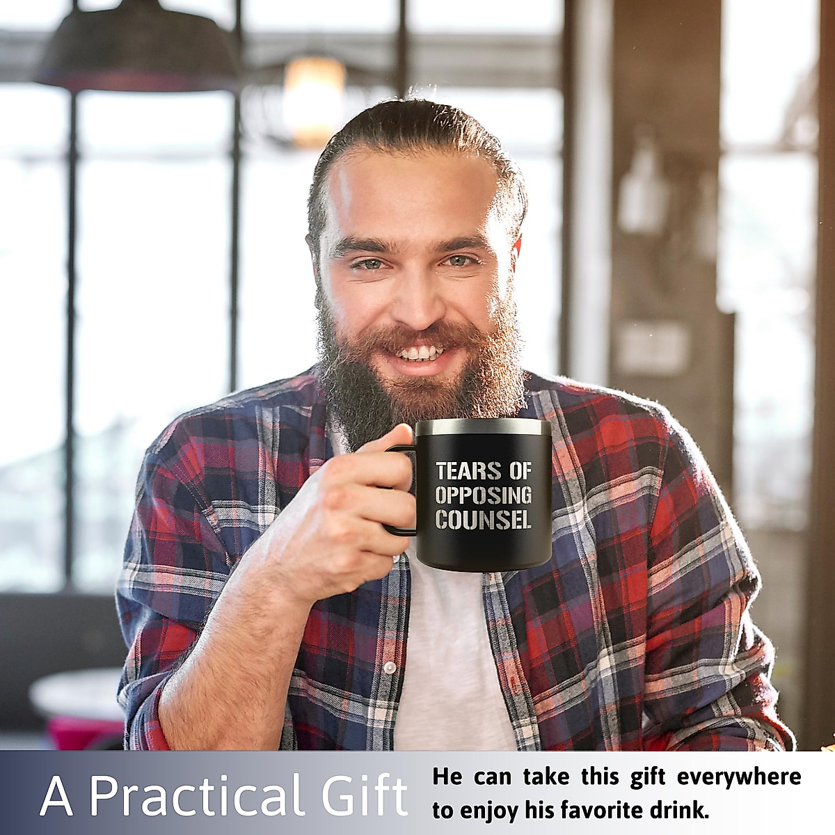 Lawyer Gifts for Women - Lawyer Gifts for Men - Gifts for Lawyers - Law School Graduation Gifts, Law School Gifts, Gifts for Law Students - Future Lawyer Gifts for Women, Men - 14 Oz Coffee Mug