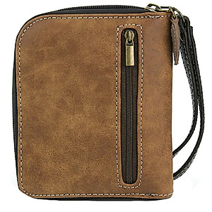 Chala Slim Cat Zip-Around Wristlet Wallet - Cat Lover Gift