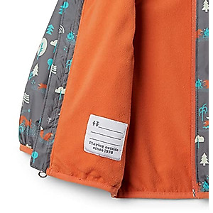 Columbia Baby Mini Pixel Grabber II Wind Jacket, City Grey Vulpine, 0/3