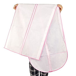 EORTA Garment Cover Bag for Wedding/Dance Dress Size Plus Dustproof Clothes Covers Breathable Storage/Travel Bag for Long Dress Bridal Gown Robes, 70"